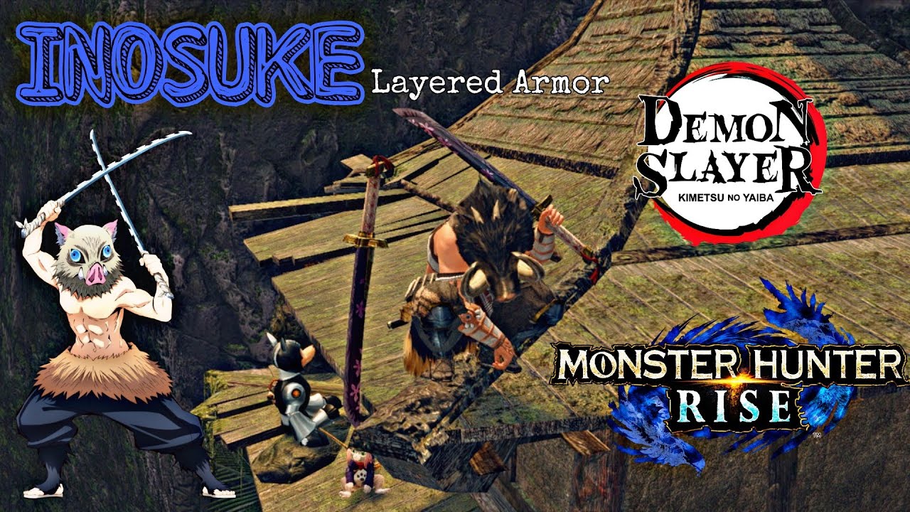 MH RISE| Inosuke Layered Armor - YouTube