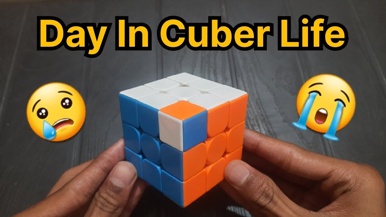 Day in cuber life 😢 #cube #rubikscube #cubeblocks #cubetricks - YouTube