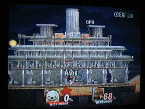 Super Smash Bros Brawl Stage Editor: Castle ILLUSTION (HACKED) - YouTube