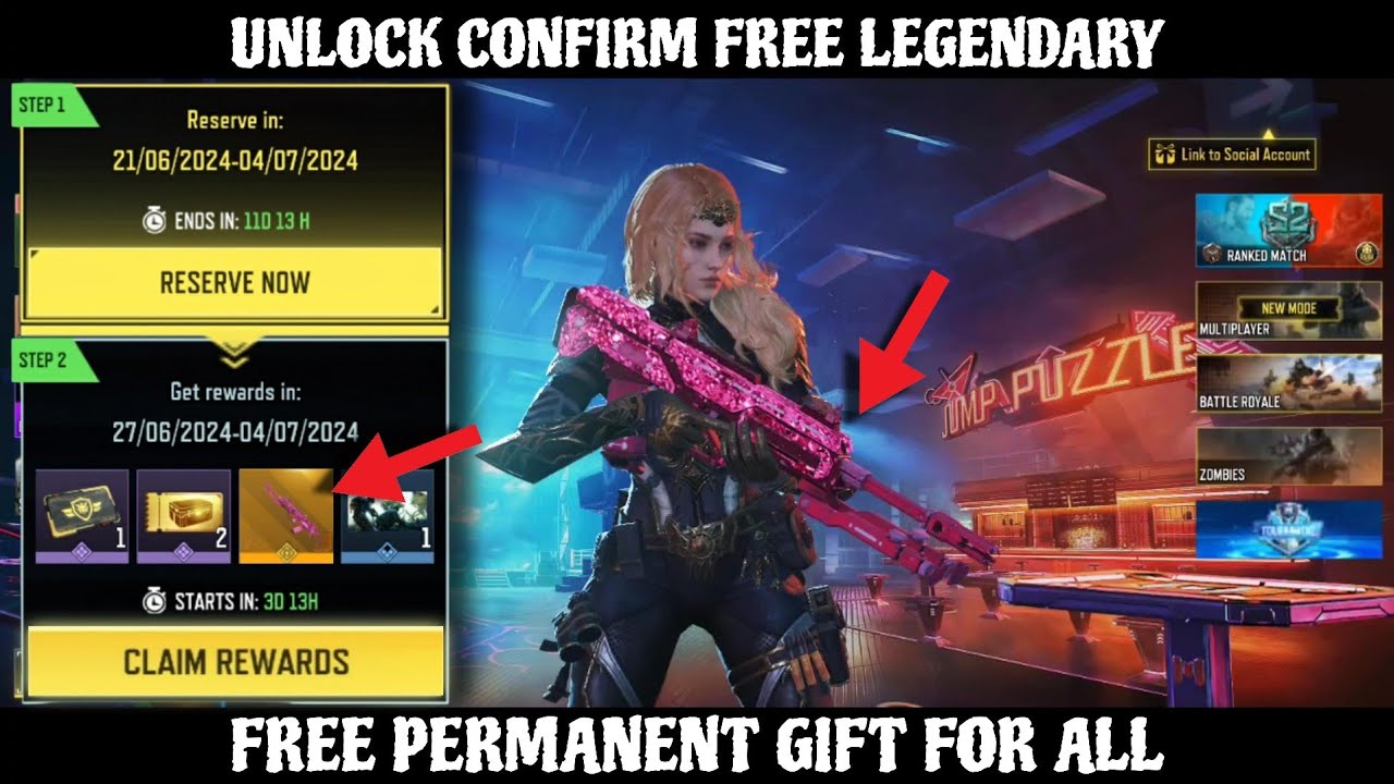 How To Unlock Permanent free Legendary S36 Phobos in Season 6 Codm 2024 ...