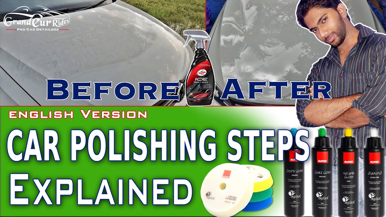 How To Polish A Car Detail - Car Polishing For Beginners Car Detailing ...