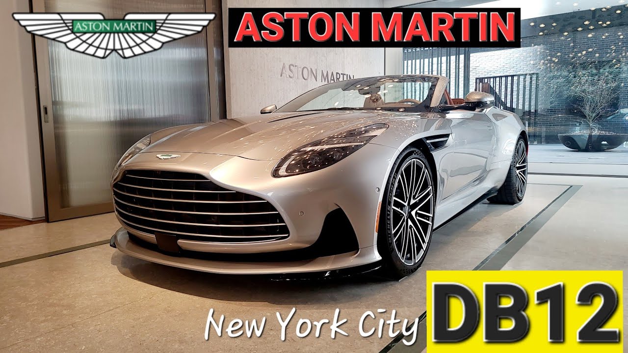 [4K] Aston Martin DB12 - New York City - YouTube