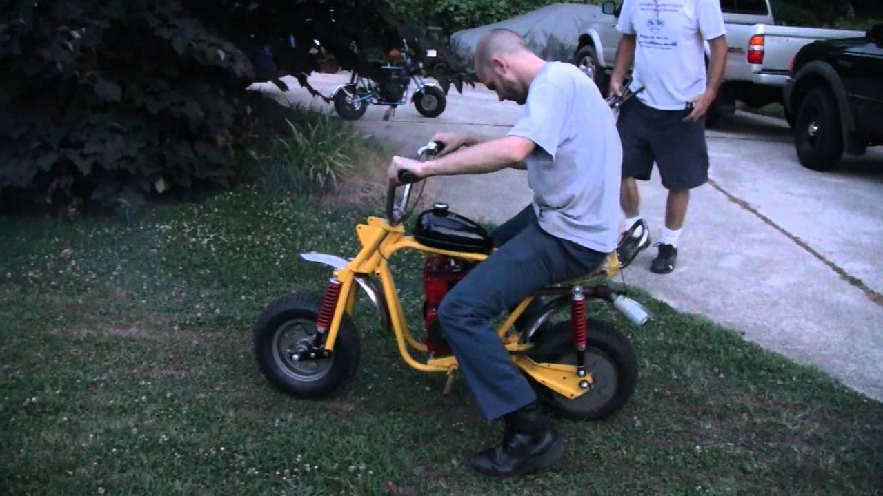 MINI BIKE WHEELIE PRACTICE - YouTube
