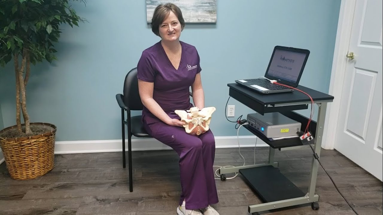 Biofeedback to Pelvic Floor - YouTube