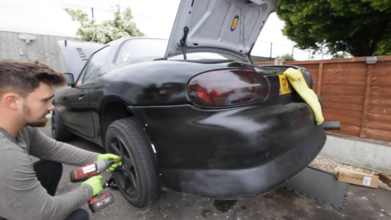 DRIFT BMW SWAPPED MX5 MIATA: TEETHING PROBLEMS (part15) - YouTube