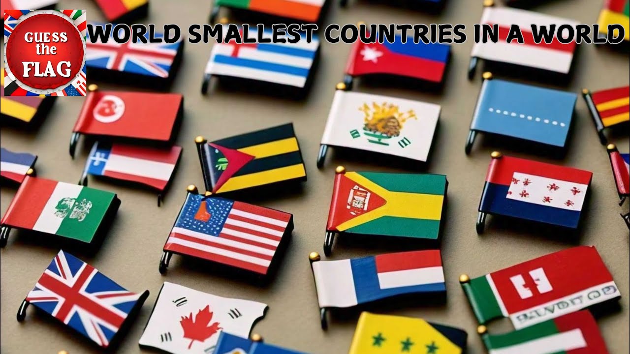 Flag Identification Challenge: WORLD SMALLEST COUNTRIS IN A WORLD Can ...