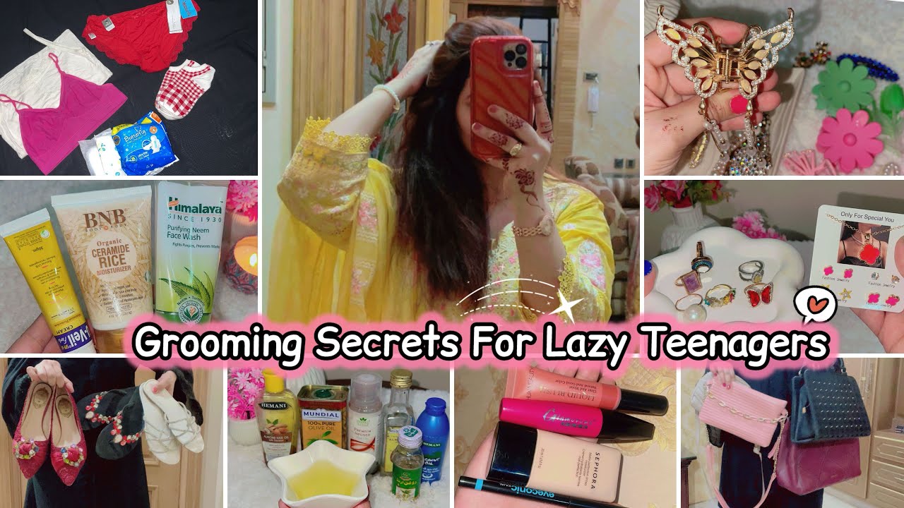 15 Grooming Secrets For Lazy Teenagers 🙇‍♀️Dressing Sense, Hygiene ...