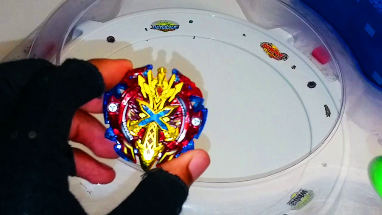Beyblade Burst battle: Inferno Ifritor M.L. vs Xeno Xcalibur M.I. - YouTube