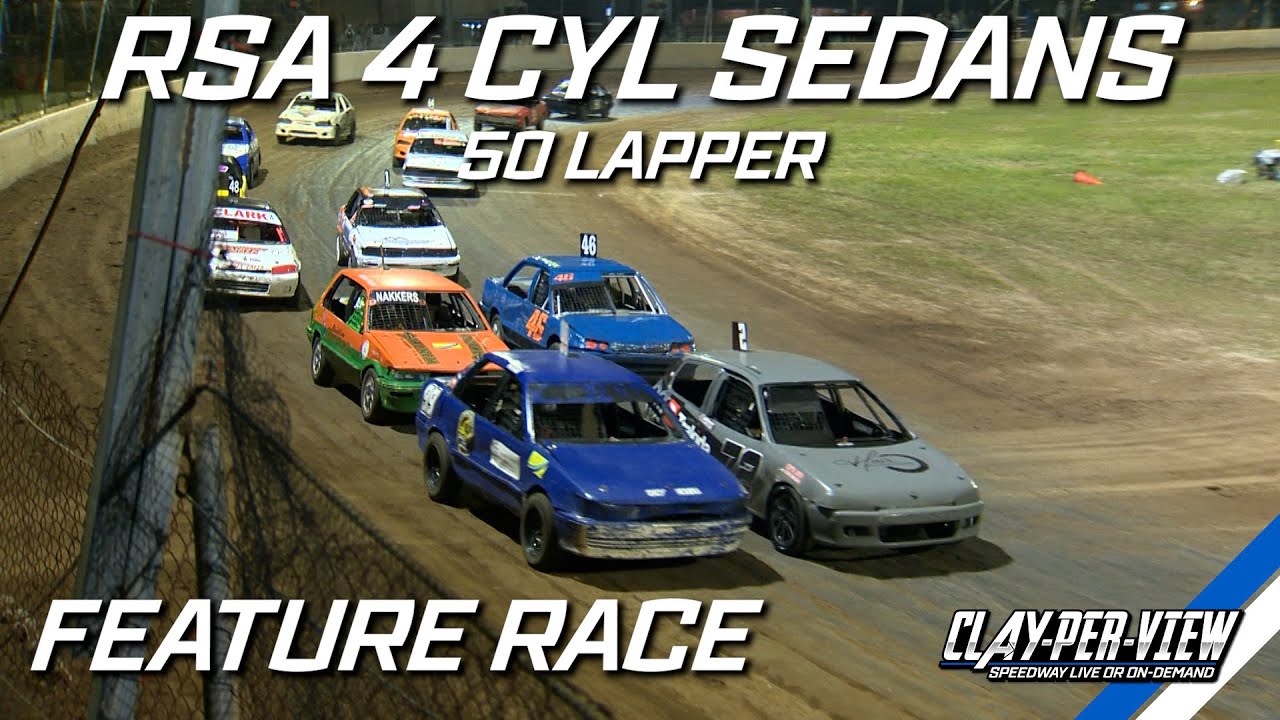 RSA 4 Cyl Sedans | 50 Lapper - Grafton - 20th May 2023 | Clay-Per-View ...