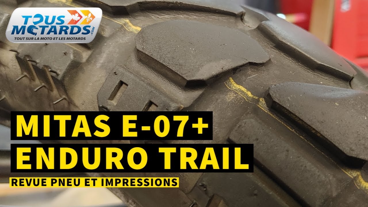 MITAS E-07+ ENDURO TRAIL : VRAIMENT PLUS ? - YouTube