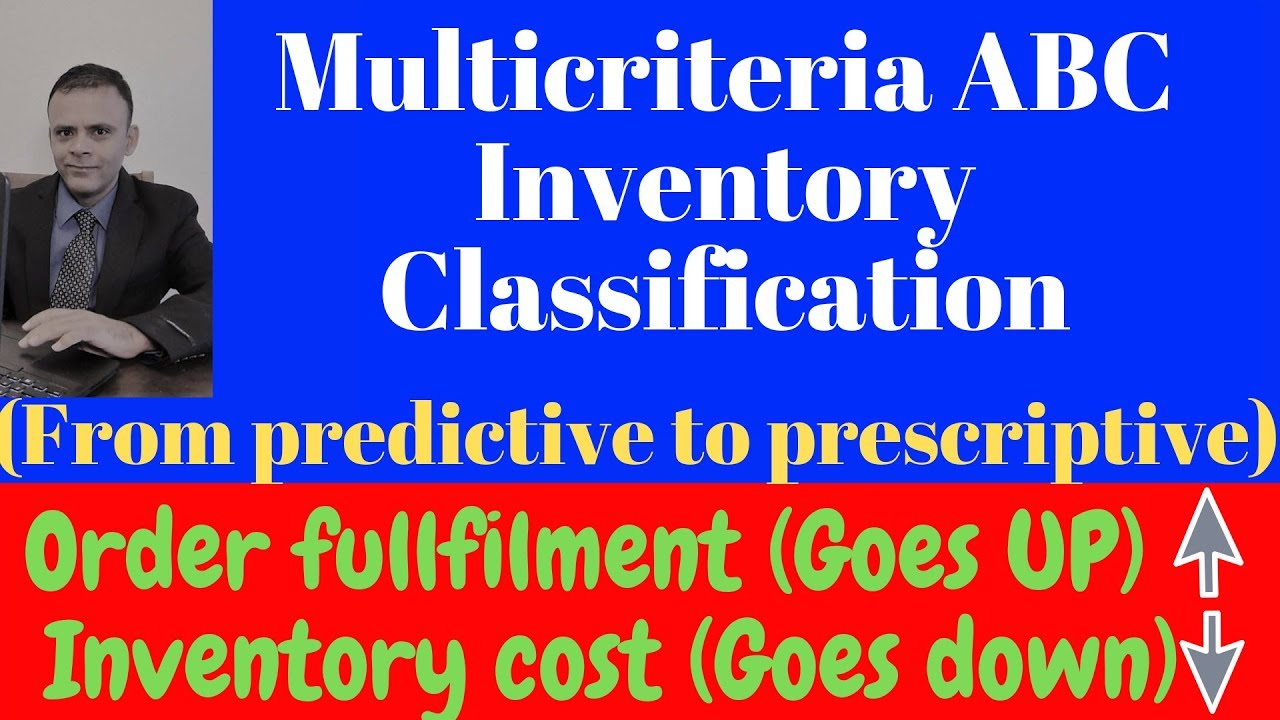 Inventory ABC analysis and classification - New approach - YouTube