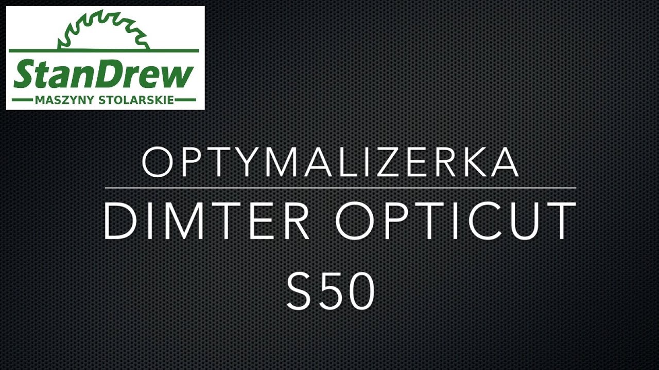 Optymalizerka Weinig Dimter OptiCut S50 Optimizing Cross Cut Saw ...