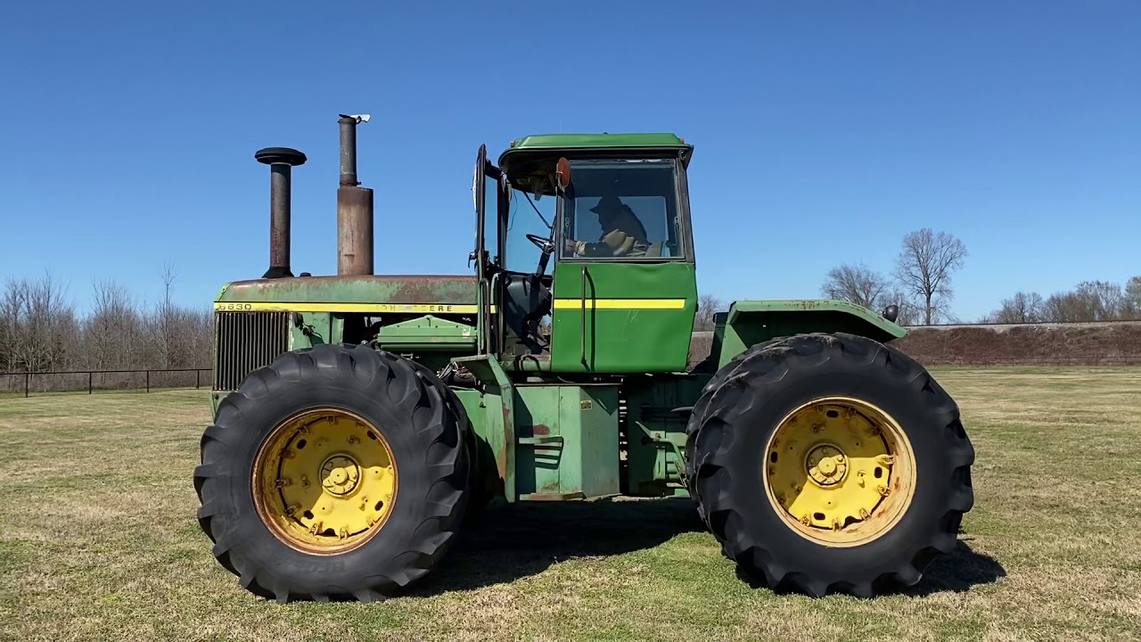 John Deere 8630 - YouTube