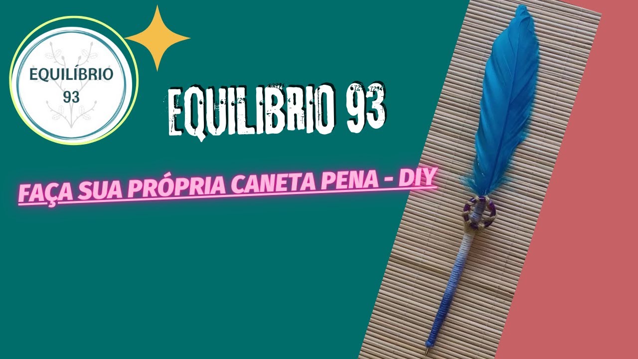 Aprenda a Fazer sua Própria Caneta Pena: Tutorial DIY Personalizado ...