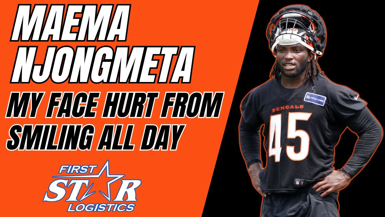 Discover Why Maema Njongmeta Couldn't Stop Smiling with Bengals - YouTube