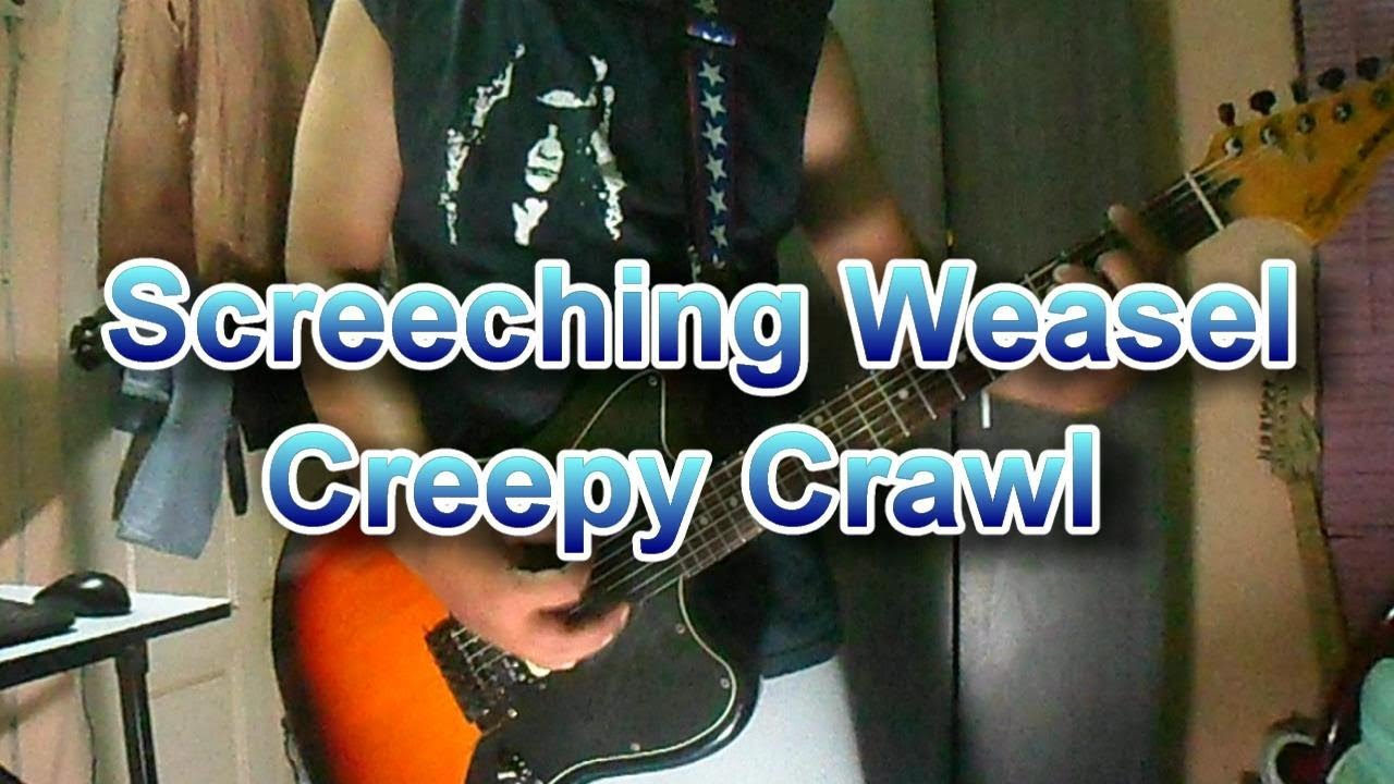 Screeching Weasel - Creepy Crawl (Guitar Cover) - YouTube