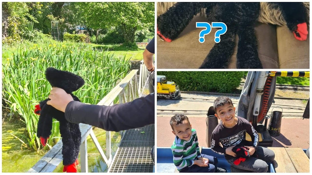 Nous allons nous promener et jouer avec notre nouvel ami #huggy_wuggy ...