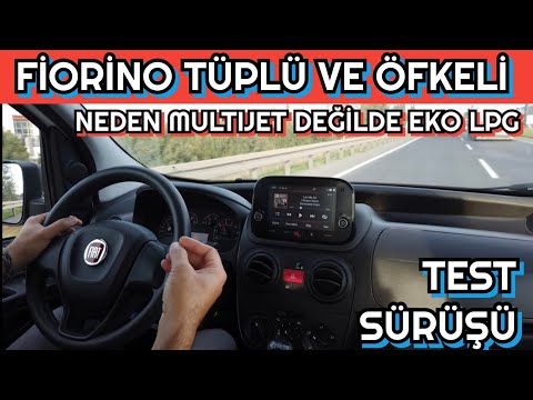 FIAT FIORINO 1.4 EKO POP TEST SÜRÜŞÜ | NEDEN DİZELİ YERİNE LPG'Lİ ALDIM? TÜPLÜ VE ÖFKELİ 