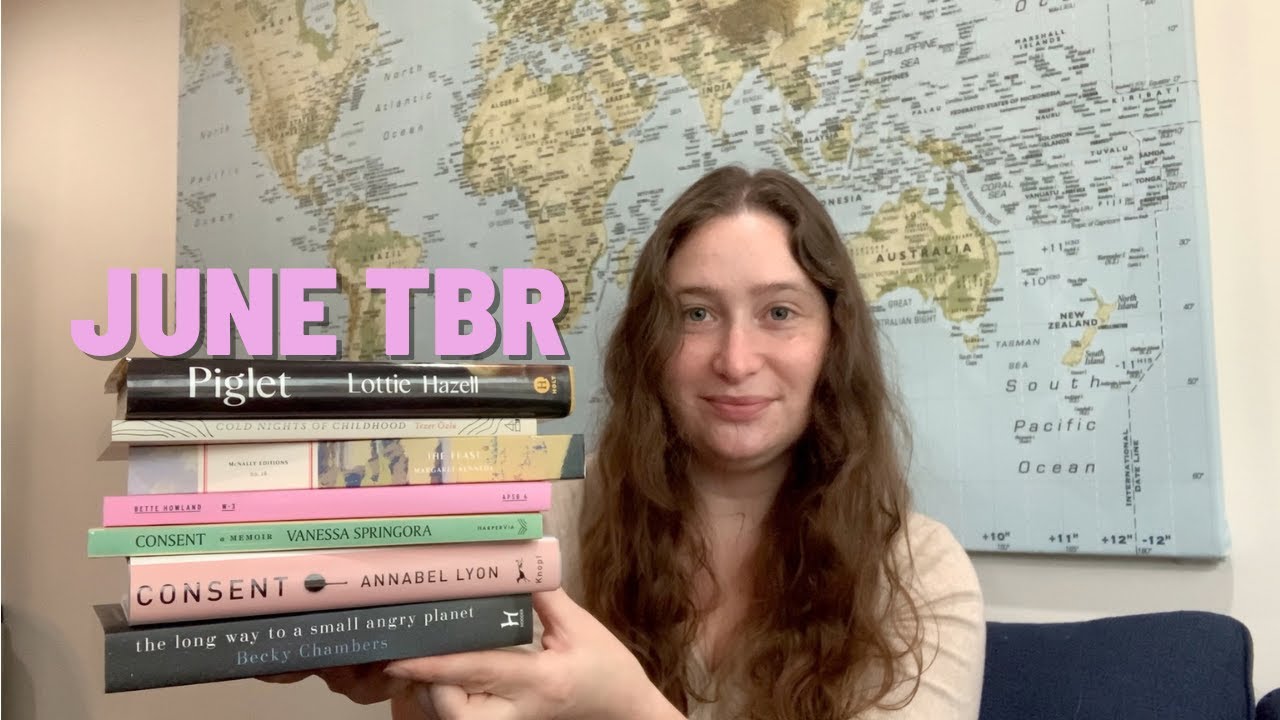 Lots of variety for my June reading | June TBR - YouTube