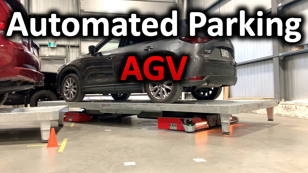 Automated Parking- AGV - Proof of Concept - YouTube