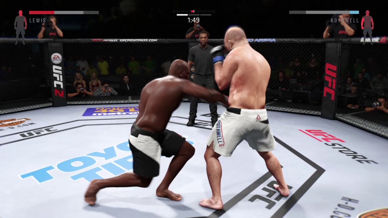 Derrick Lewis v Ben Rothwell EPIC FIGHT - YouTube