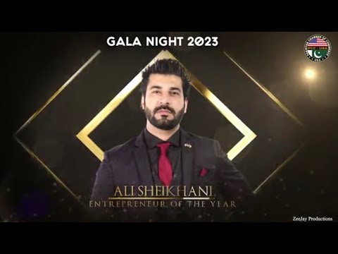 Entrepreneur of the Year awarded to Ali Sheikhani from Pakistan Chamber ...