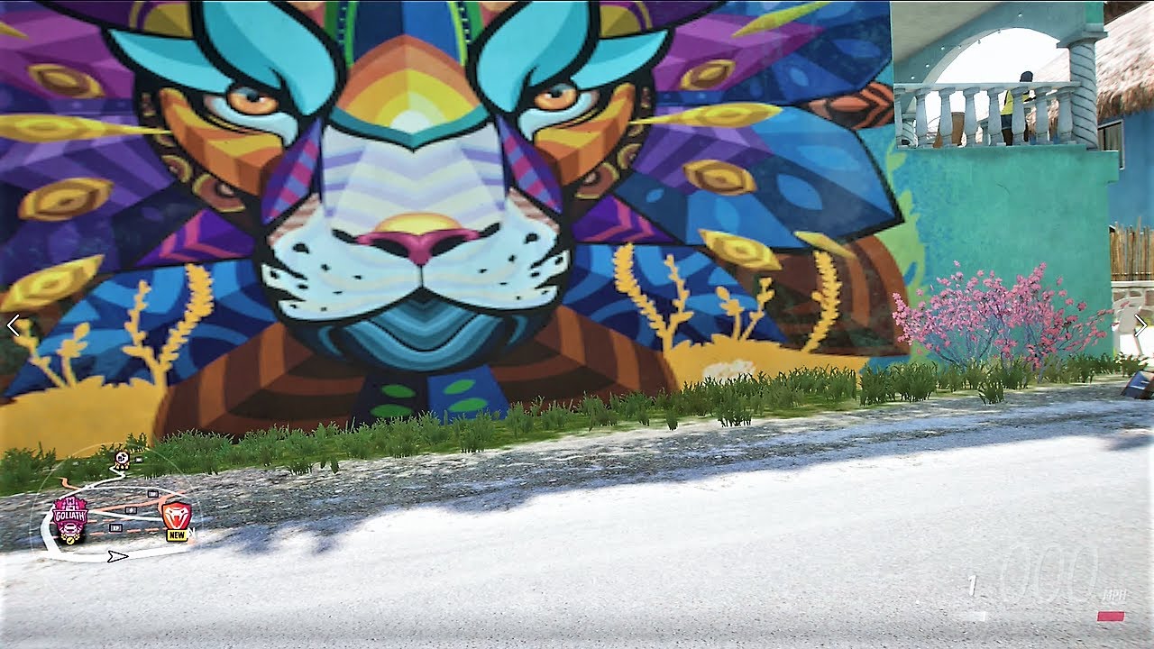Forza Horizon 5 - Farid Rueda Lion Mural in Playa Azul - Take Picture ...