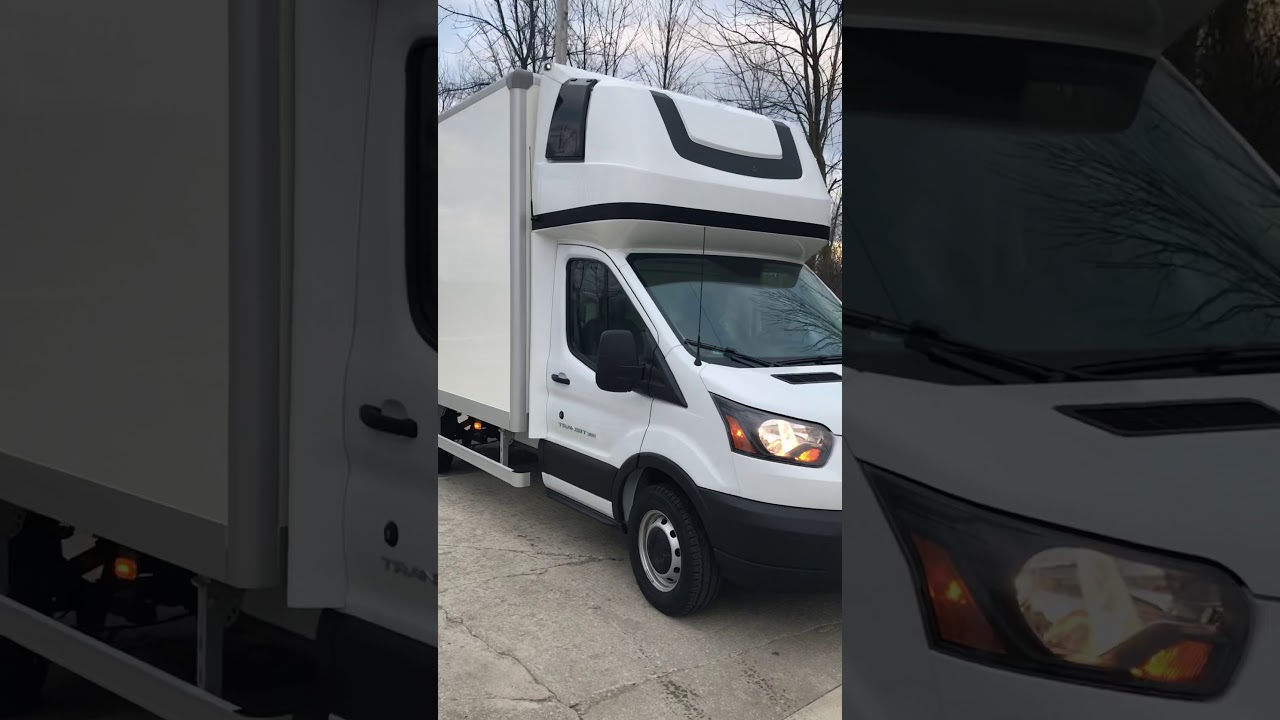 Ford Transit 350HD 14ft Box Truck Expedite Van Delivery Van Hot shot ...