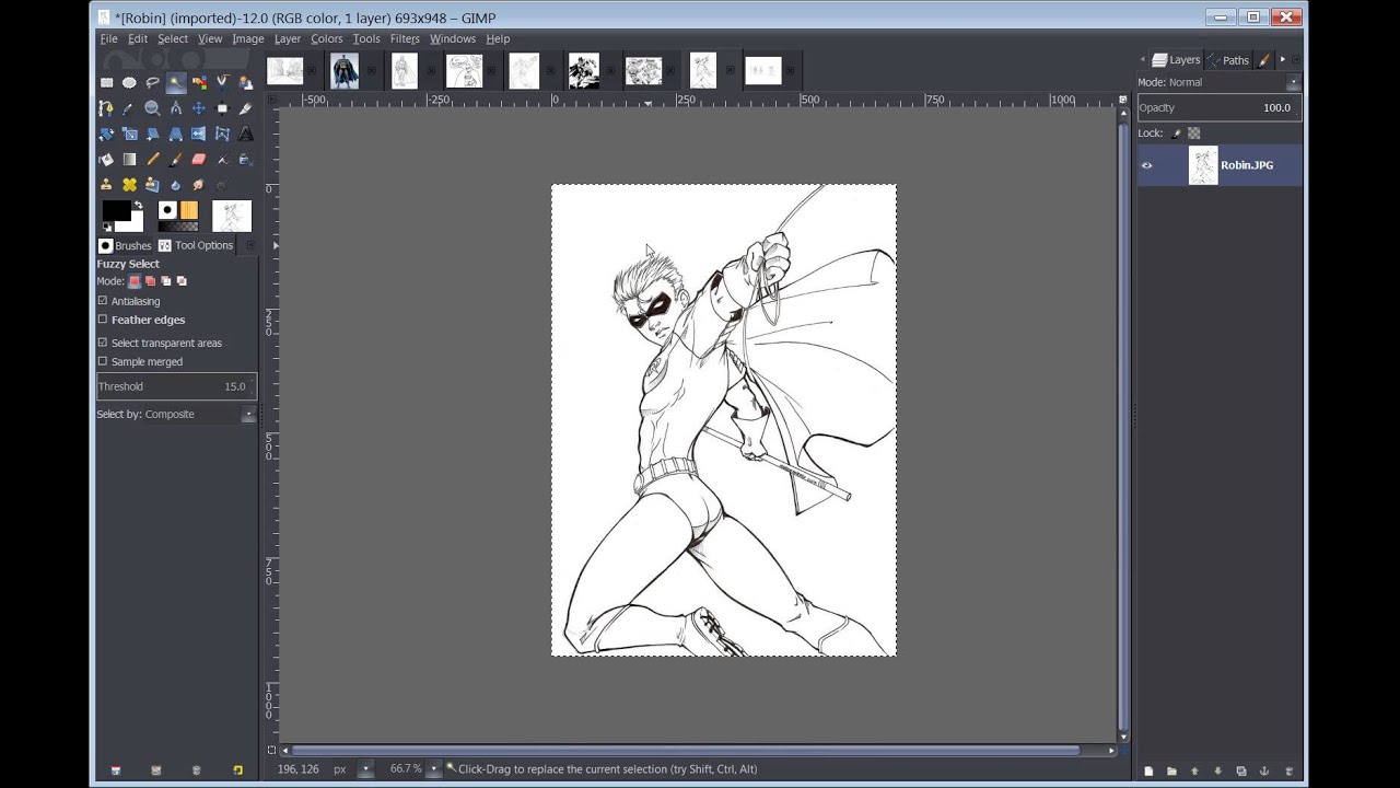 Cartoon Setup: Step 1 - YouTube
