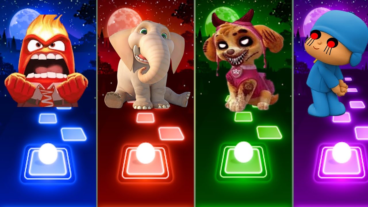 Scary Inside Out 🆚 Jungle Beat Coffin 🆚 Scary Paw Patrol 🆚 Scary Pocoyo ...