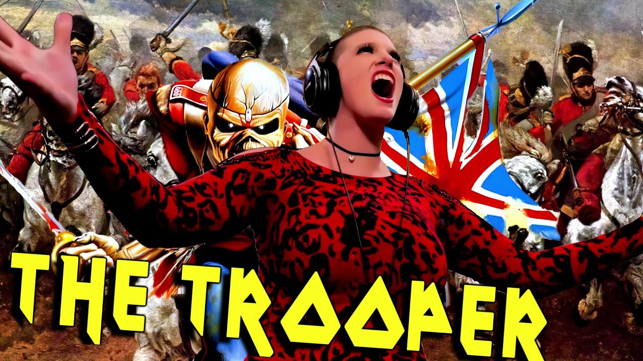 Iron Maiden - Bruce Dickinson - The Trooper - Cover - Jaclyn Serre ...