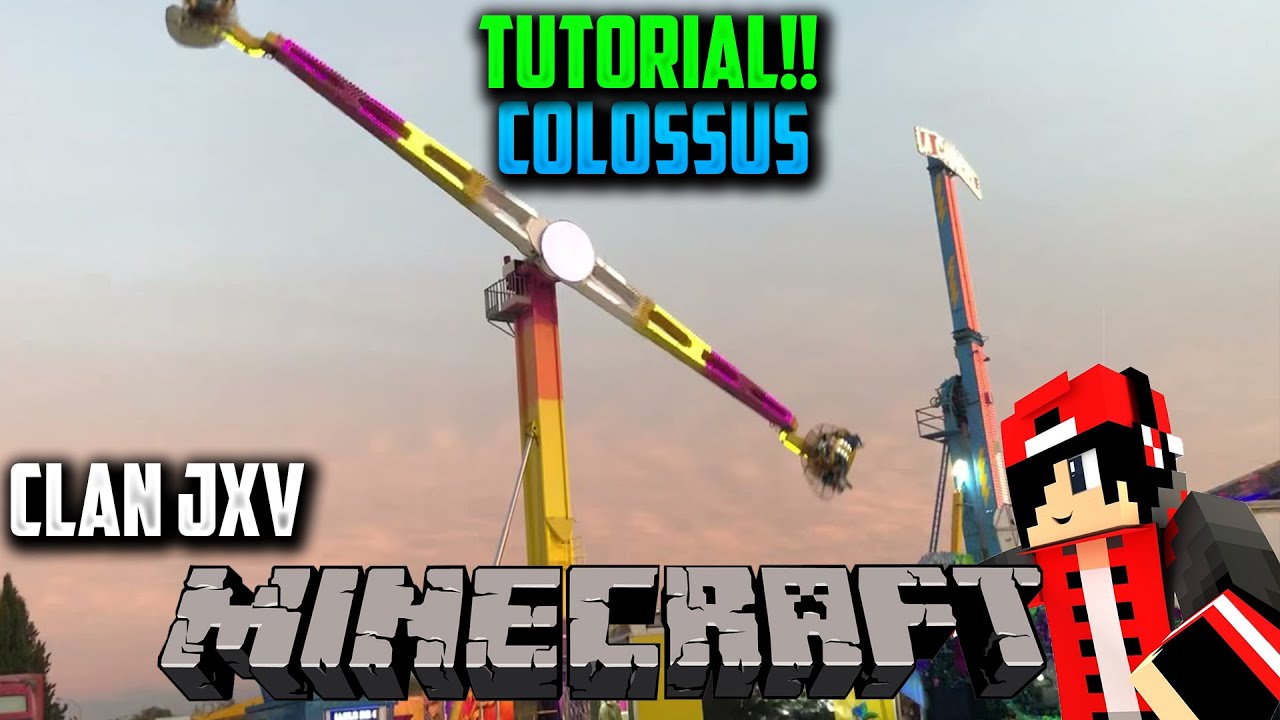 COMO HACER UN PARQUE DE ATRACCIONES EN MINECRAFT DESDE CERO 2022 ...