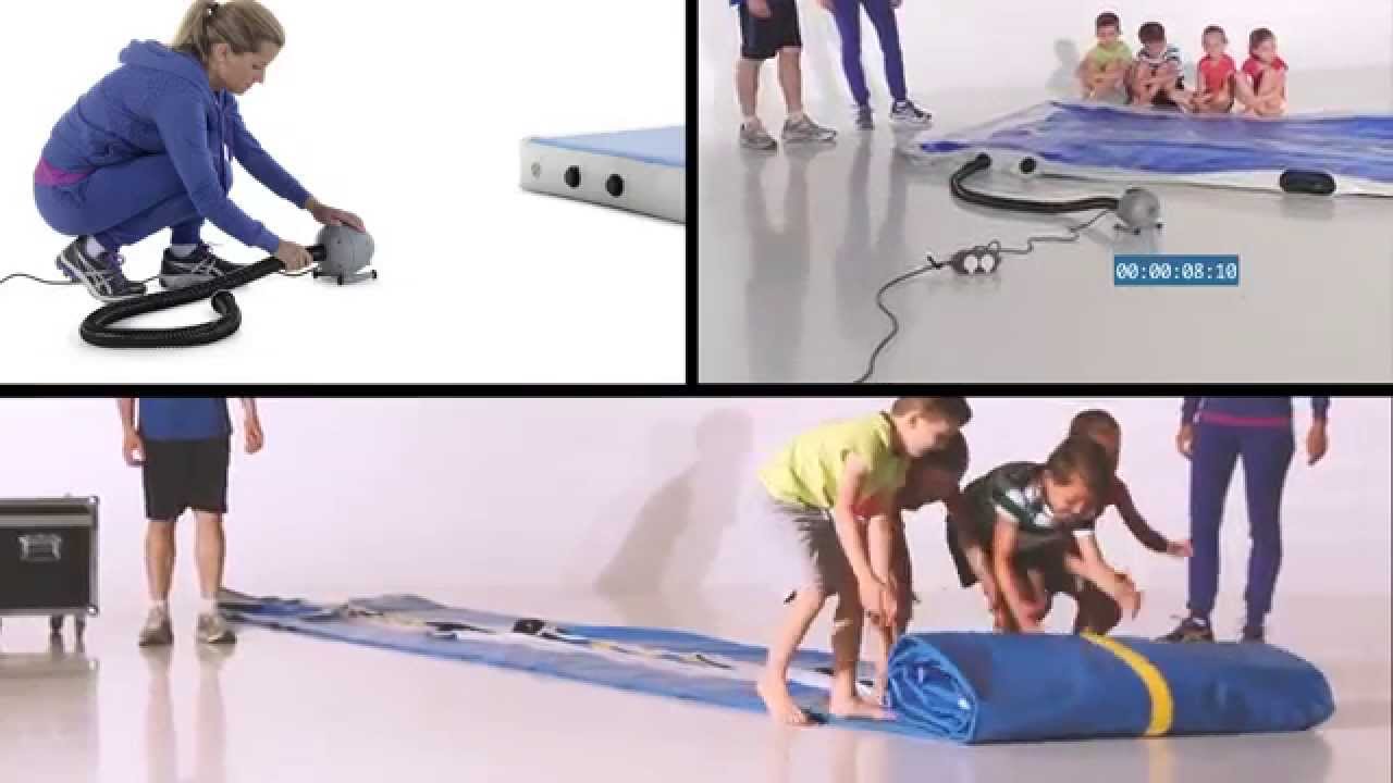 Airtrack Superior SPIETH Gymnastics - YouTube