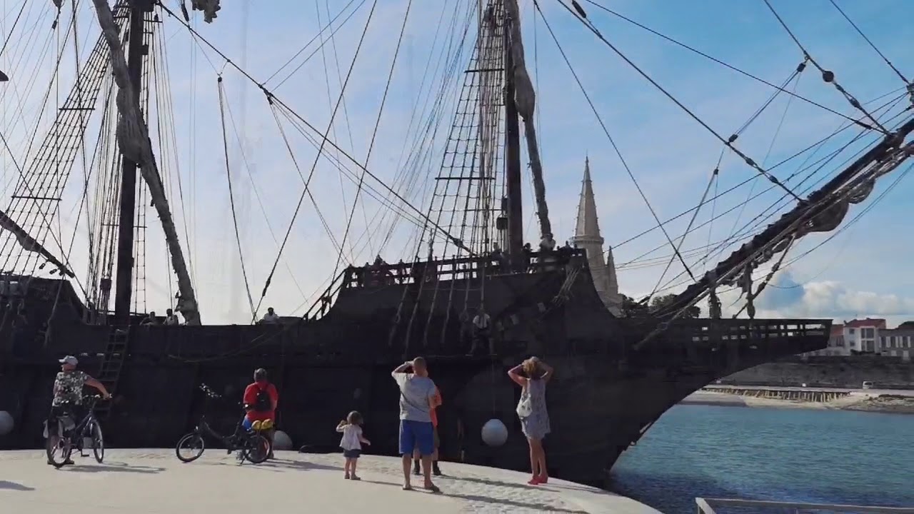 Retour en images sur l'arrivée en escale du Galion Espagnol "El Galeon ...