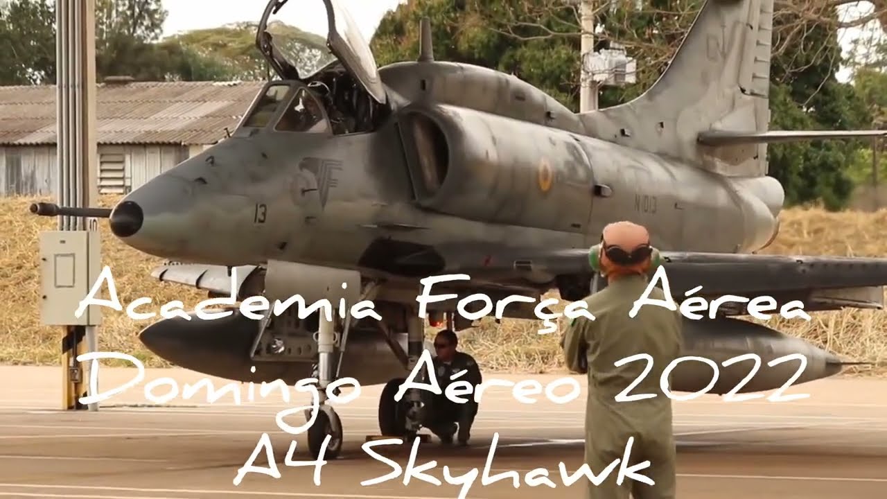 Domingo Aéreo 2022 AFA - A4 Skyhawk - YouTube