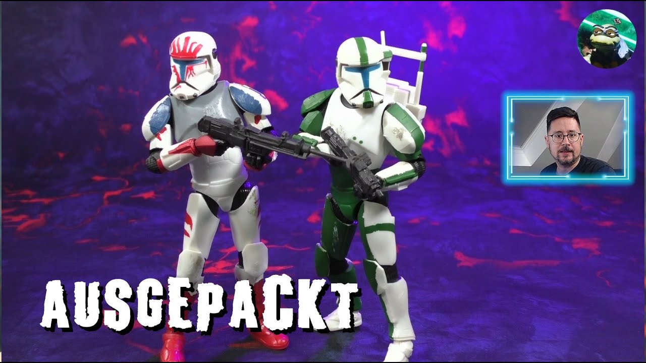 Ausgepackt - Star Wars Black Series Sev - Republic Commando - Unboxing ...