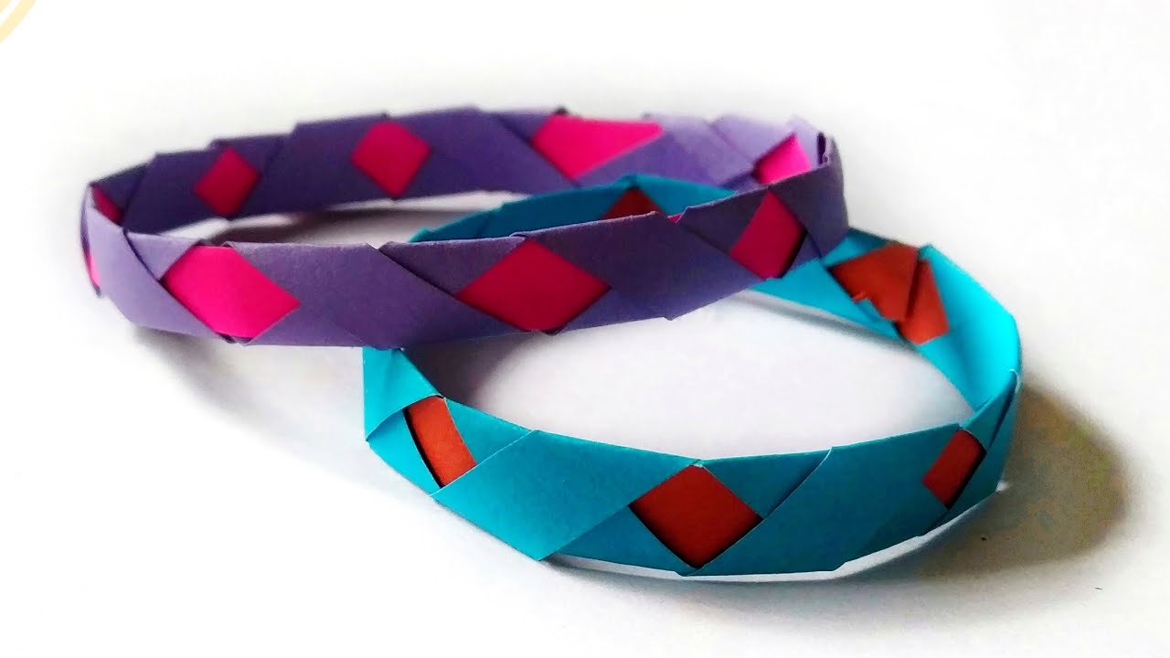 Friendship Band |How to Make Friendship Band from Paper |Origami Band ...