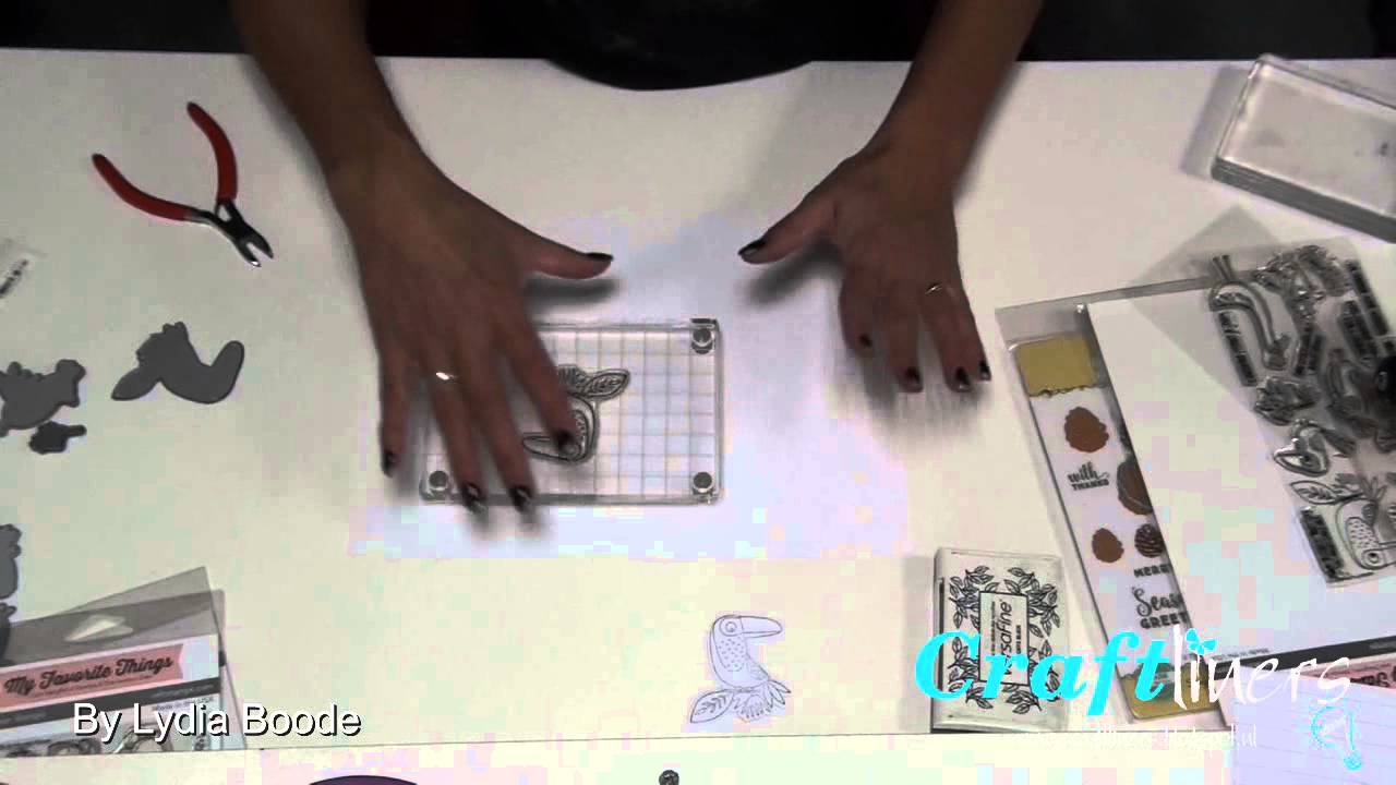 Stempelen en Stansen hoe werkt dat - YouTube