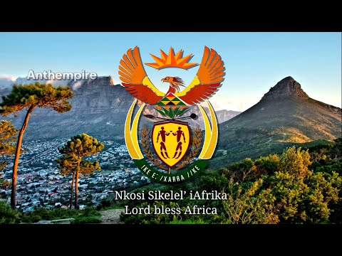 National Anthem of South Africa “Nkosi Sikelel' iAfrika & Die Stem van ...