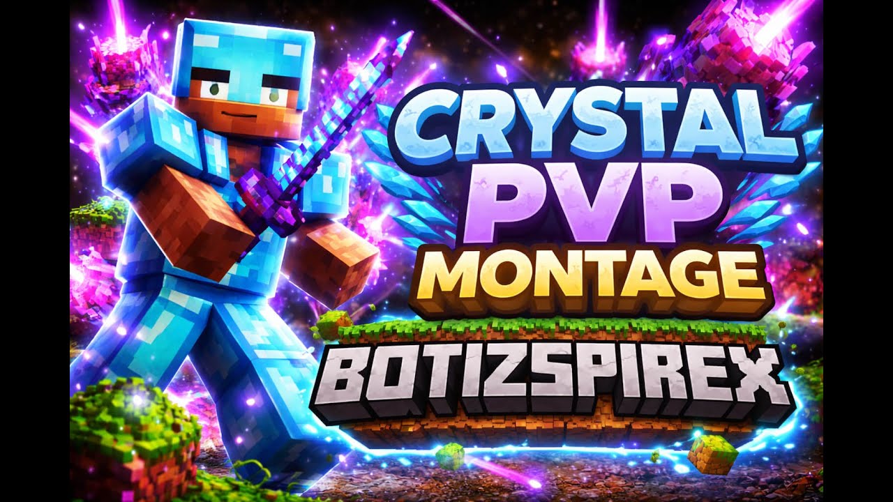 MINECRAFT CRYSTAL PVP MONTAGE - YouTube