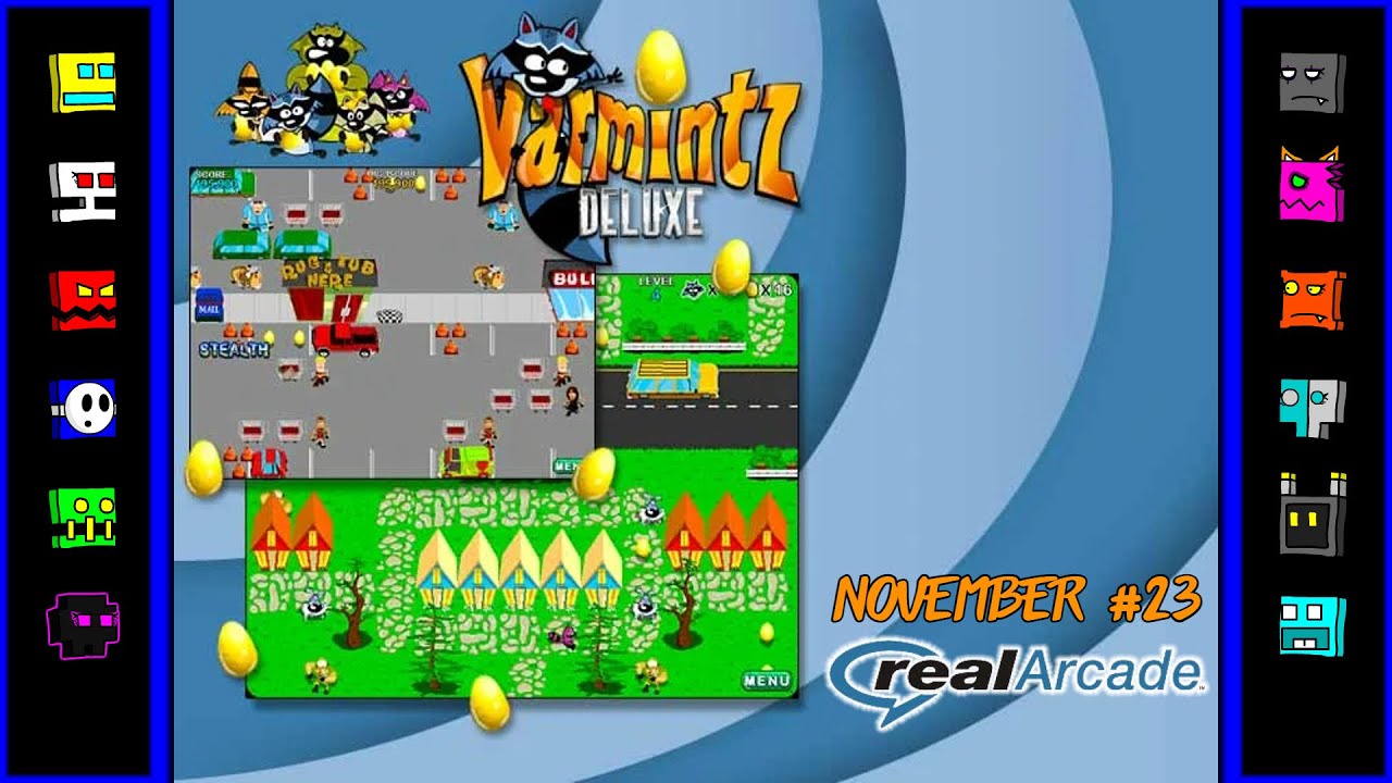 RealArcade November Day #23 | Varmintz Gameplay World 1 - 5 (Easy ...
