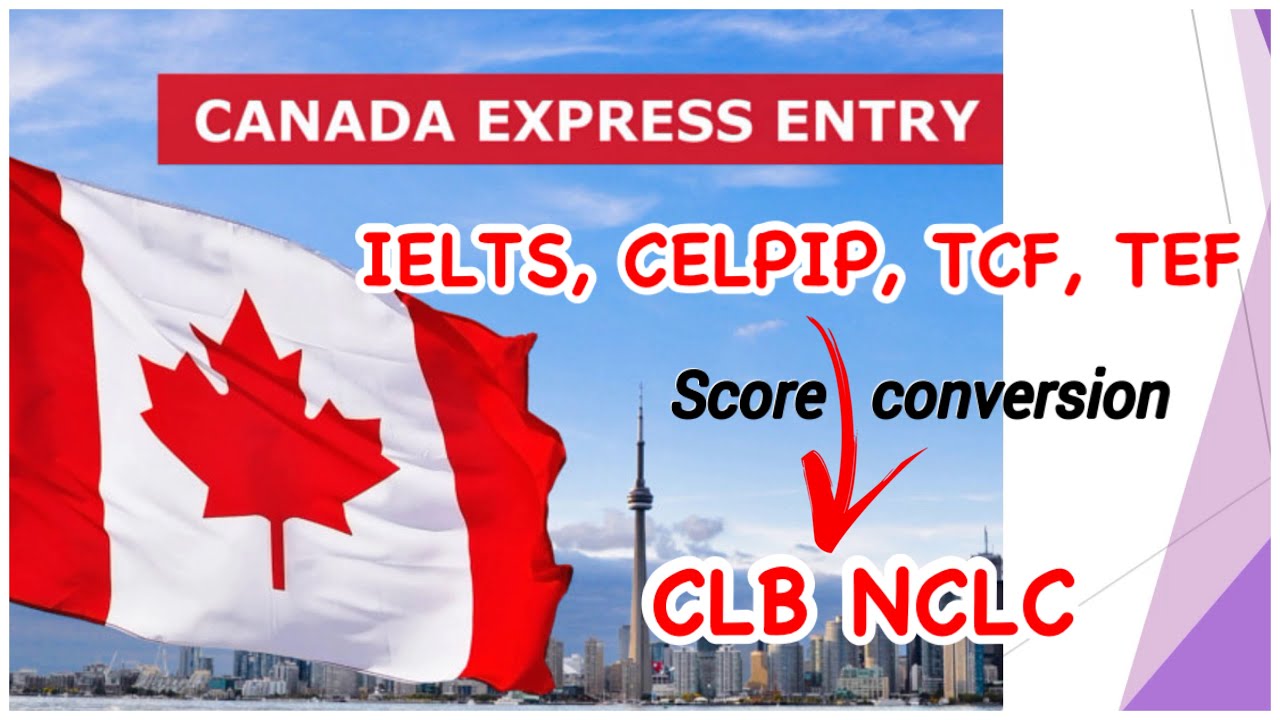 How To Convert IELTS CELPIP To CLB And TCF TEF To NCLC CRS