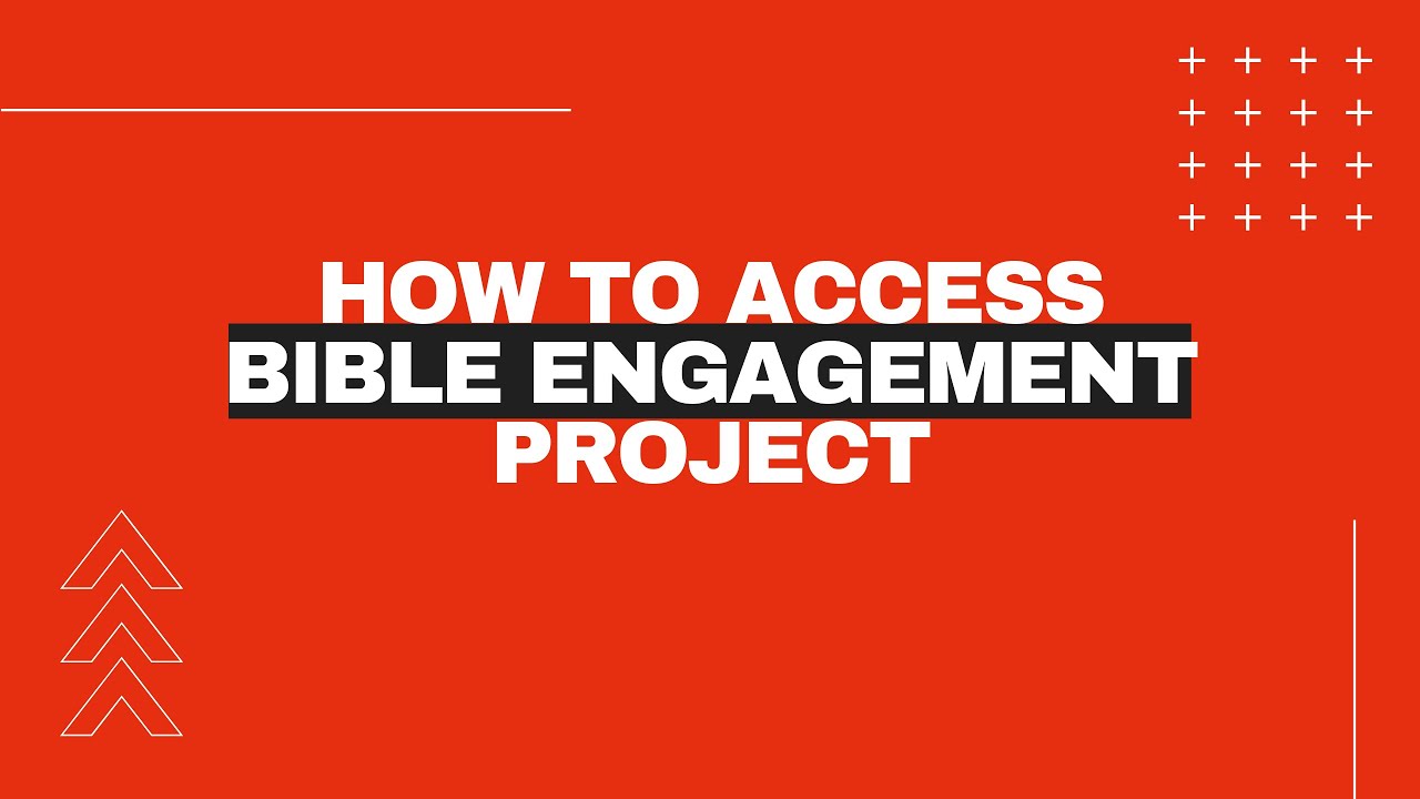 How to Access Bible Engagement Project App - YouTube