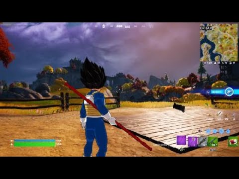 Fortnite Battle Royale | Vegeta Skin Gameplay - YouTube