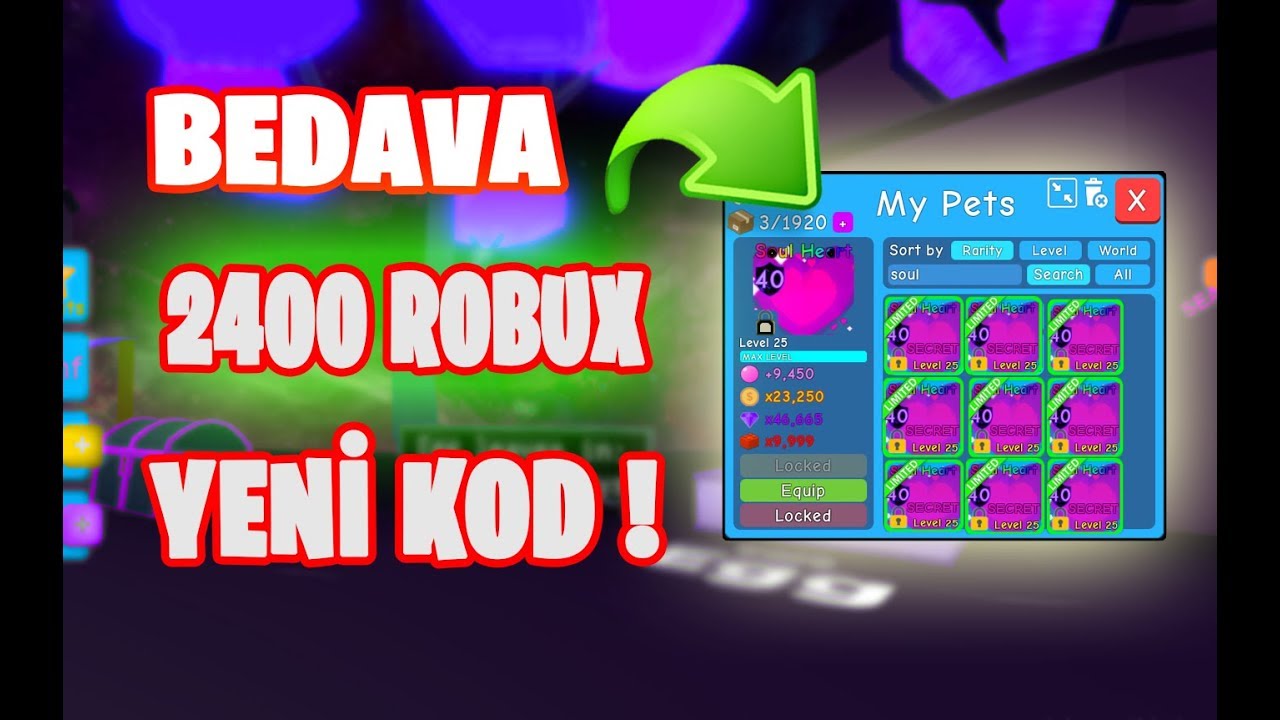 roblox *BEDAVA 2400 ROBUX KOD* SAKIN KAÇIRMA ! | Bubble Gum Simulator ...