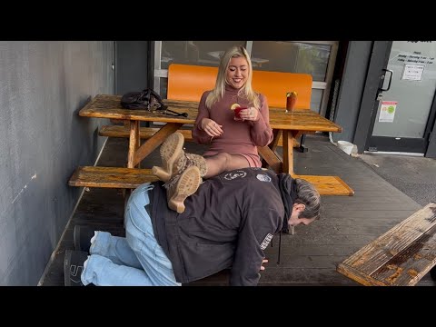 Being Domineering Goddess Miley’s Ottoman Again!