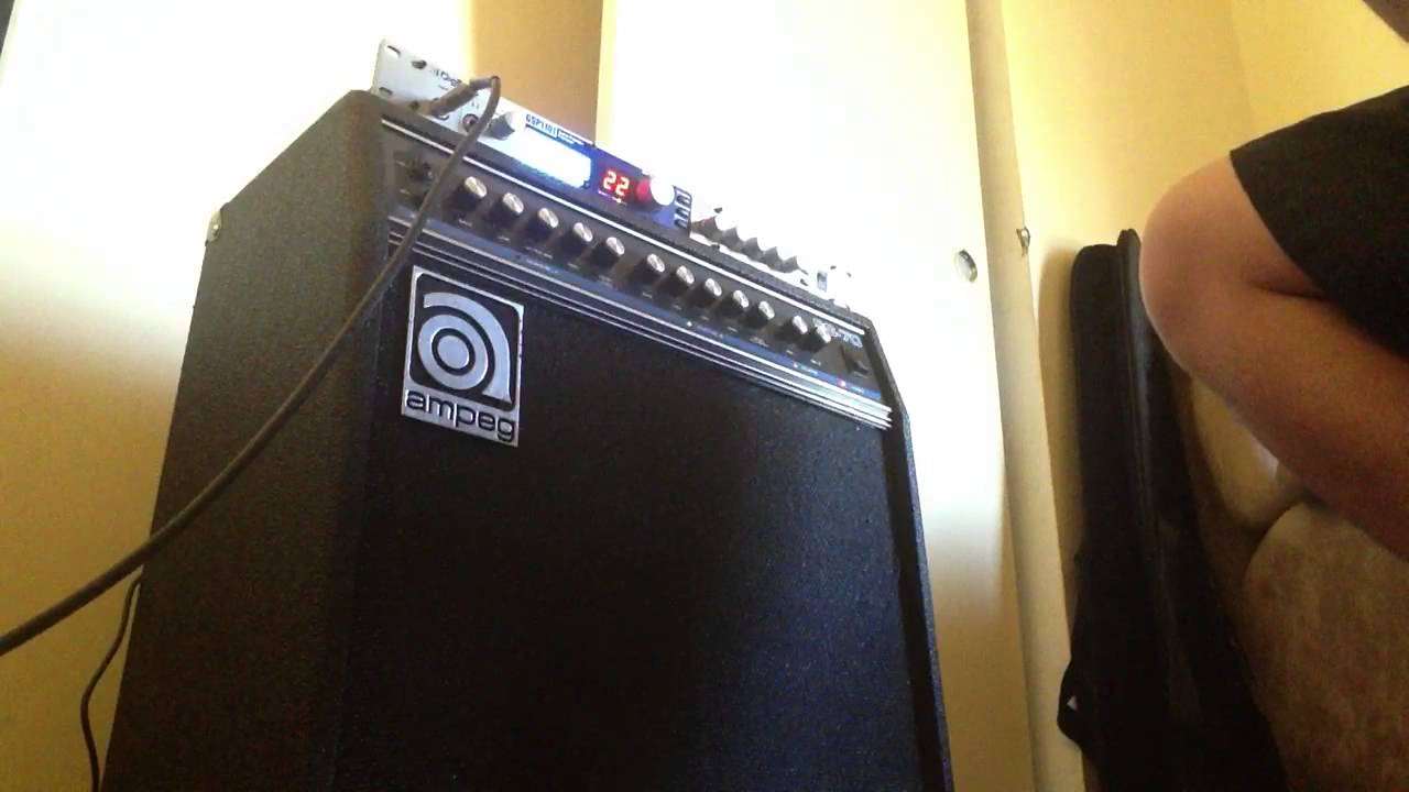 Digitech GSP1101 and Ampeg SS70 - YouTube