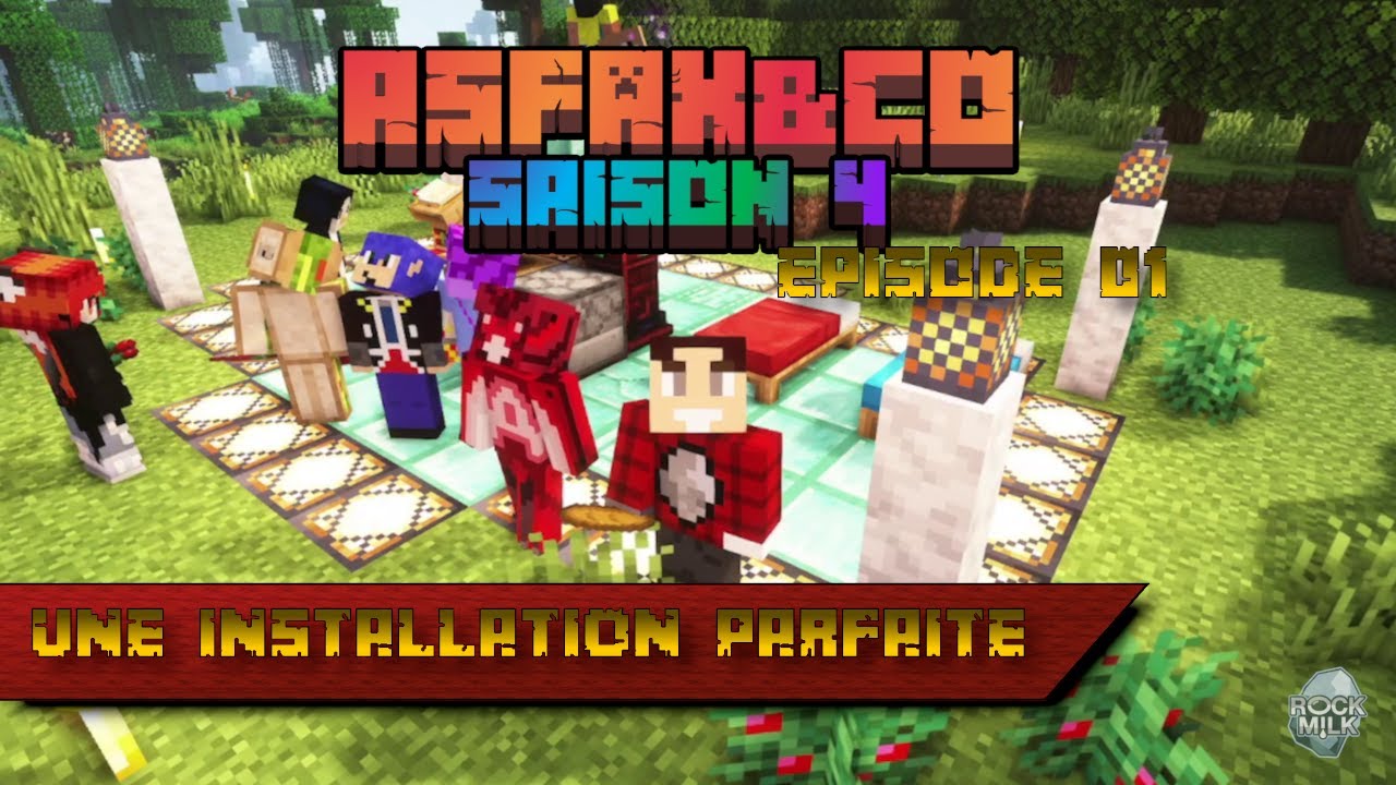 [MINECRAFT - ASFAX & CO 4 - Ep. 01] Une installation parfaite - YouTube
