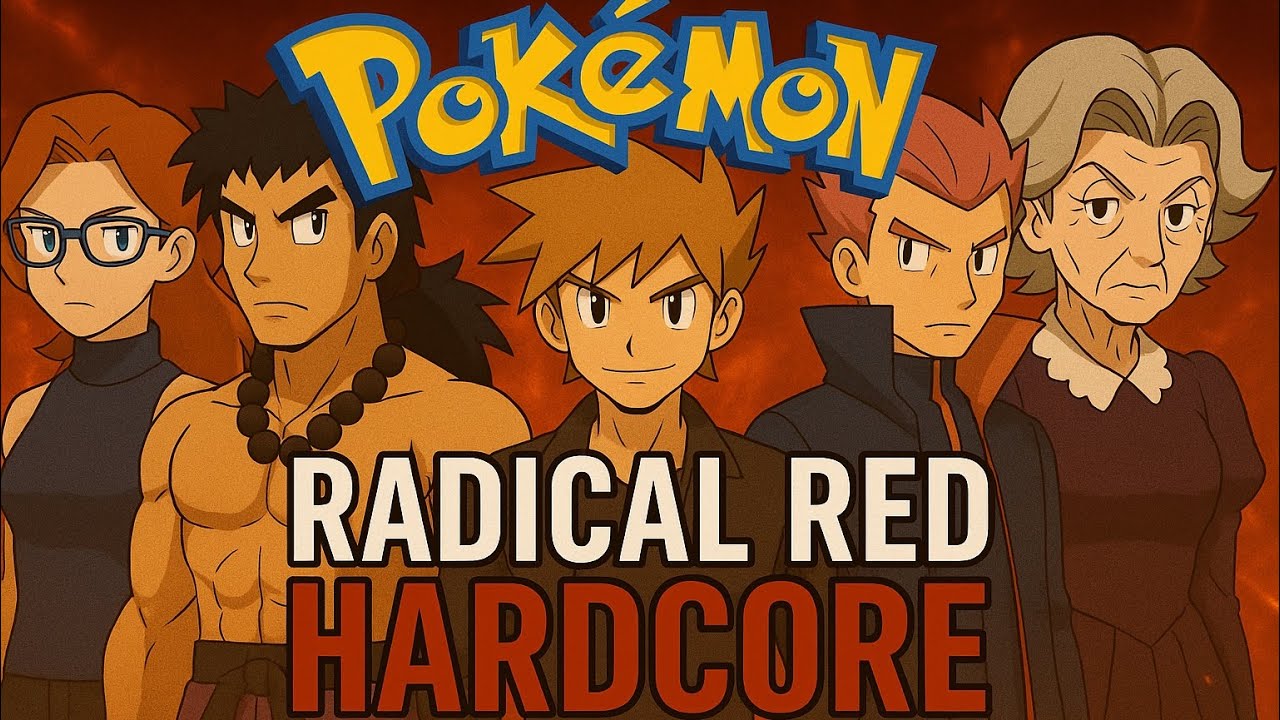 Pokemon Radical Red Hardcore 4.1 - Elite 4 + Champion - YouTube