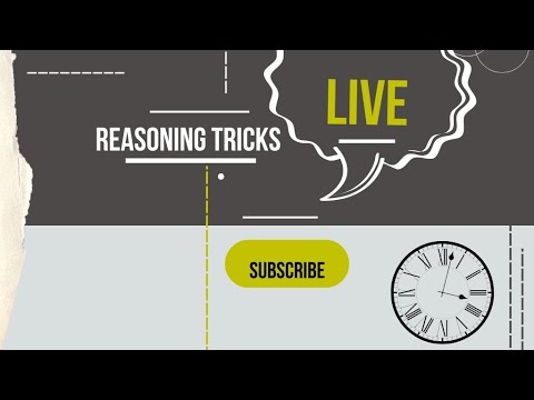 Reasoning Tricks Live Class - YouTube